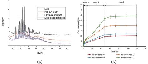 Characterizations Of Dox Loaded Nps A X Ray Diffraction Analysis