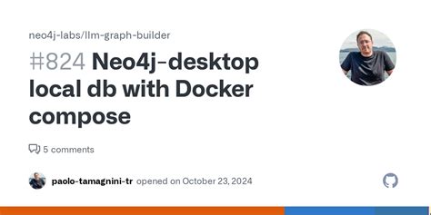 Neo J Desktop Local Db With Docker Compose Issue Neo J Labs Llm Graph Builder GitHub