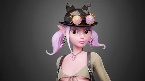 Artstation Remi Game Ready Character