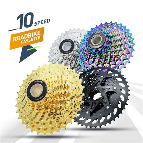 Vg Sports Road Bike 10 Speed Steel Bicycle Cassette Vg Sports