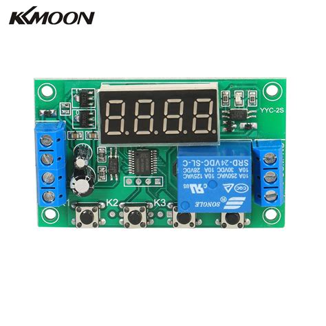 YYC S Adjustable DC V V V A LED Delay Relay Module Delay Timer Control Switch Board In