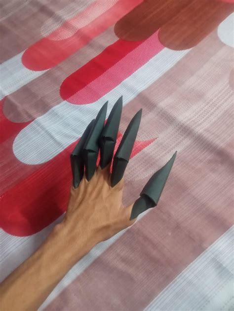 I Made Code Claws From Crafting Sheets Rboruto