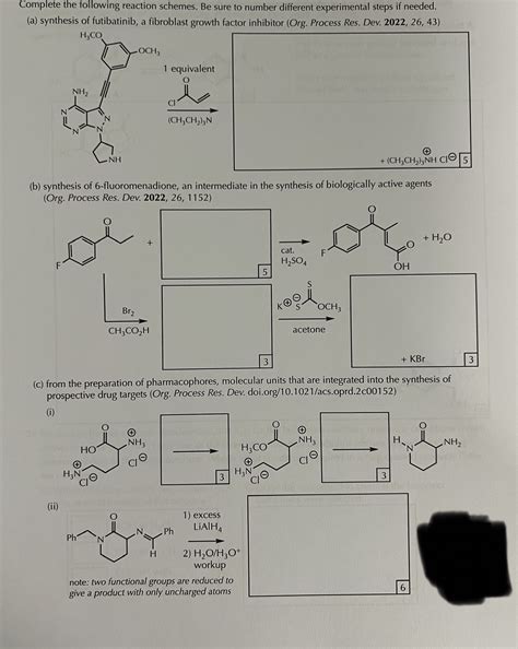 [Solved] Please answer as soon as possible. Complete the following reaction... | Course Hero