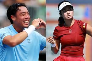 Los Asiáticos Coleman Wong Y Alexandra Eala Pareja Sensación Del Miami