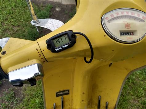 Modern Vespa How To Use A Head Temperature Gauge
