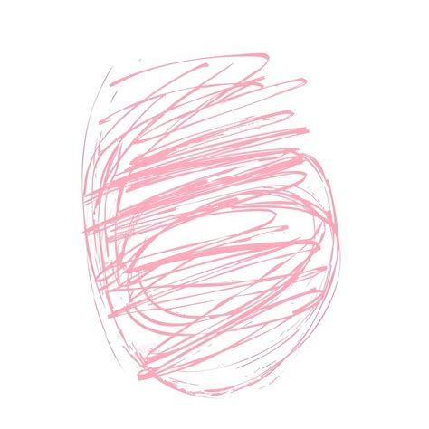 Pink Scribble Art Illustrated Drawing Free Photo Illustration Rawpixel