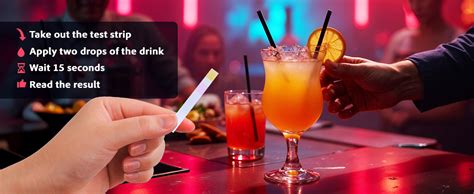 Drinkcheck Spiked Drink Test Strips 10 Tests Detects