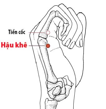 Huyệt Trên đường Kinh Tiểu Trường Học Trị Liệu