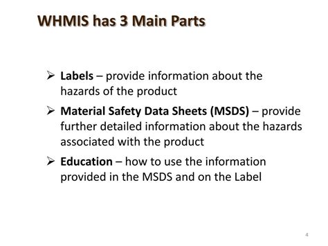Ppt Whmis Powerpoint Presentation Free Download Id 5475529