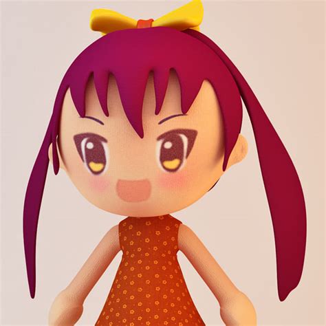 3d Doll Model