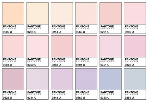 Pantone Pastels Pantone Colour Palettes Pastel Colour Palette