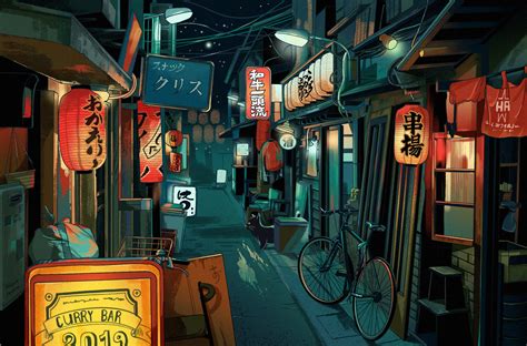 Japanese Street Wallpapers 4k Hd Backgrounds On Wallpaperbat