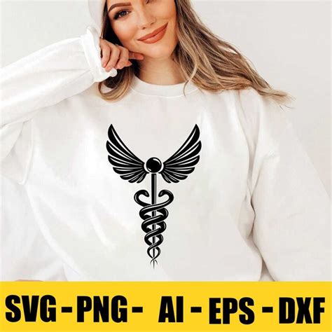 Medical Symbol Svg Caduceus Svg Md Svg Star Of Life Svg Inspire