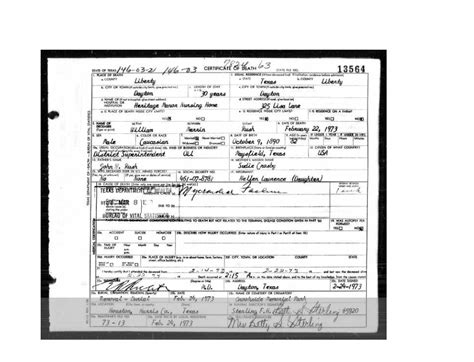 William Merrin January” Rush 1890 1973 Find A Grave Memorial