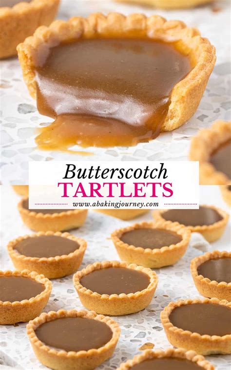 Mini Butterscotch Tartlets A Baking Journey