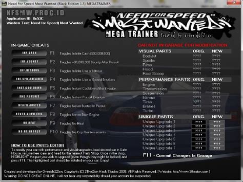 Need For Speed Undercover Cheats Codes Rawlasopa