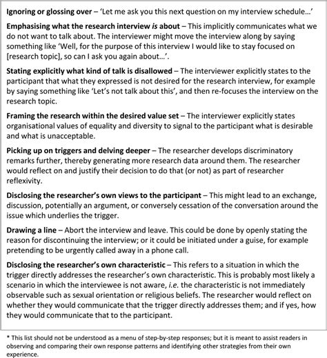 Possible Ways To Re Act In Response To A Trigger Download Scientific Diagram