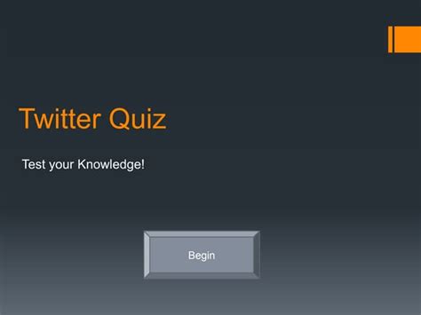 Twitter Quiz 2 Ppt