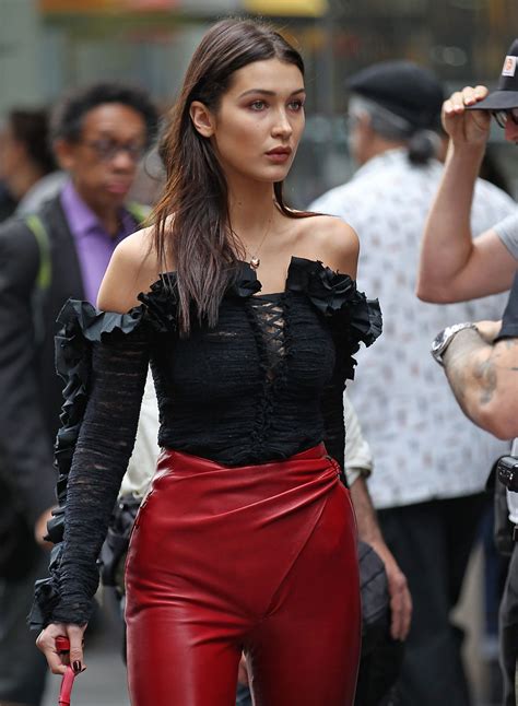 Bella Hadid Photoshoot In New York City November 2015 • Celebmafia
