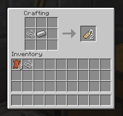 Name Tag Minecraft Recipe