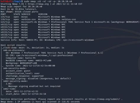 hack the box blue writeup securityctf