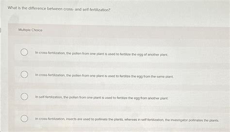 Solved What Is The Difference Between Cross ﻿and