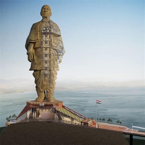 Statue Of Unity Hits Major Milestone As Construction Progresses