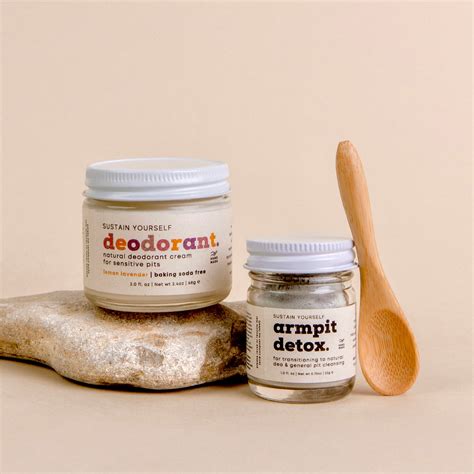 Deodorant And Detox Bundle Sustain Yourself