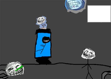 Troll Face Dancing Animation