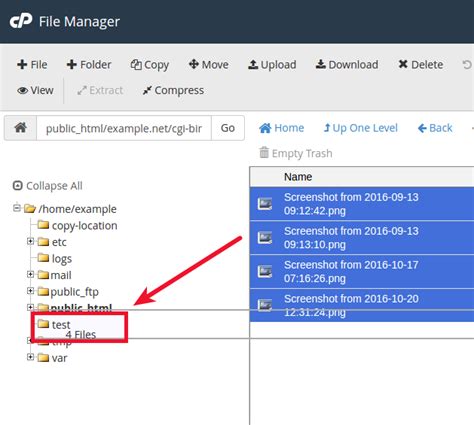 File Upload How To Create New Folders On My Domain Name Stack Overflow