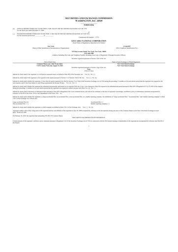 Jefferies Financial Group Annual Reports 10 K