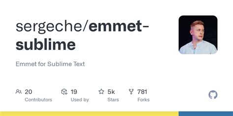 GitHub Sergeche Emmet Sublime Emmet For Sublime Text