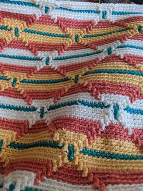 Navajo Afghan Crochet Directions Navajo Inspired Afghan