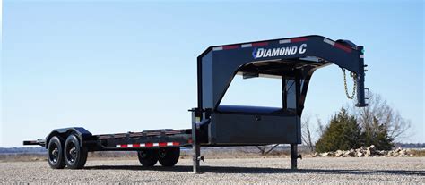 Model Det Gn Deck Over Tilt Equipment Trailer Diamond C Trailers