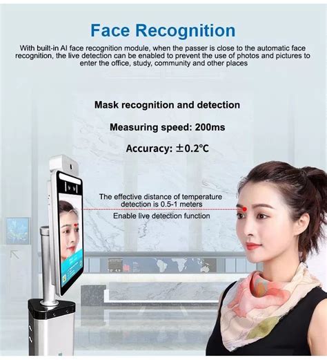 Buy Wholesale China Wholesale 8 Inch Face Recognition And Body Temperature Detection Thermal