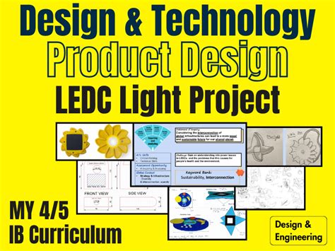 Ledc Light Product Design Unit Teaching Resources