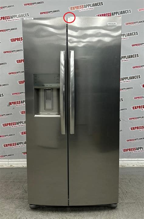 Floor Model Frigidaire 33” Side By Side Refrigerator Grss2352af4 For