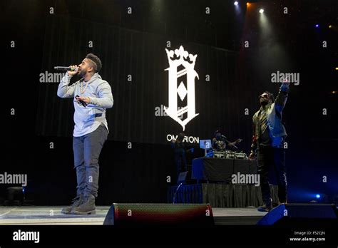 Chicago Illinois Usa 25th Oct 2015 Singer Omarion Performs Live On