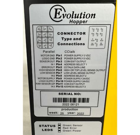 Evolution Hopper Std Parallel Spec Coin Hopper Suitable For Most C Maxx Grab