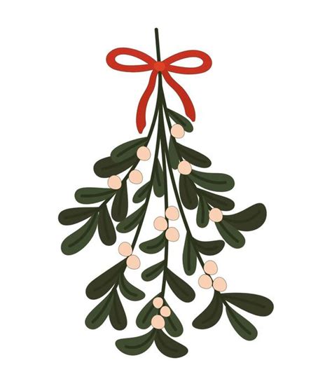 Hanging Mistletoe Clipart