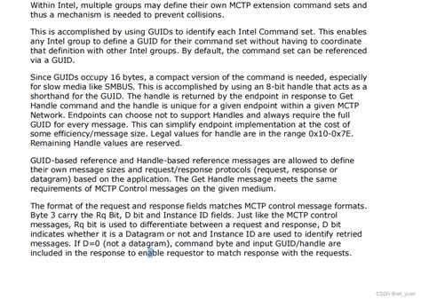 bmc关于intel CPU的相关问题 i c MCTP 嵌入式硬件 wit yuan AI社区