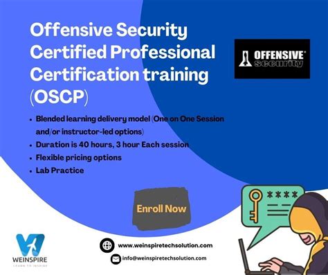 Weinspire On Linkedin Oscp Oscp Certification Training Kali Linux