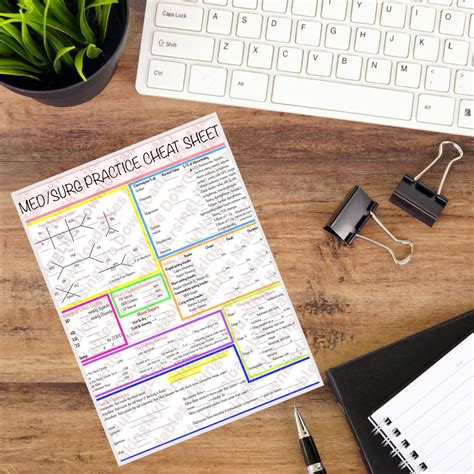 Maternal Newborn Lab Values Cheat Sheet Etsy