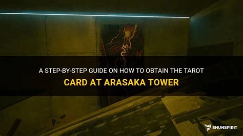 A Step By Step Guide On How To Obtain The Tarot Card At Arasaka Tower