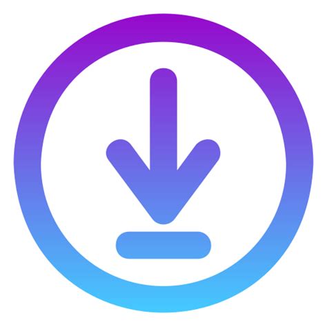 Download Generic Gradient Icon Download Generic Gradient Icon