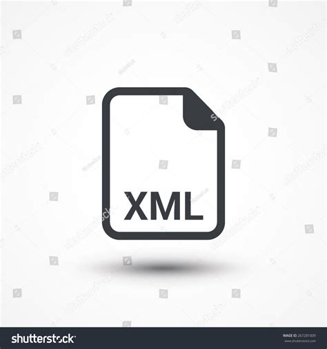 file document icon download xml button xml file extension symbol