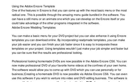 Adobe Encore Cs6 Menu Templates Adobe Encore Cs6 Menu Templates You Can