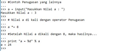 Contoh Dengan Menggunakan Simbol