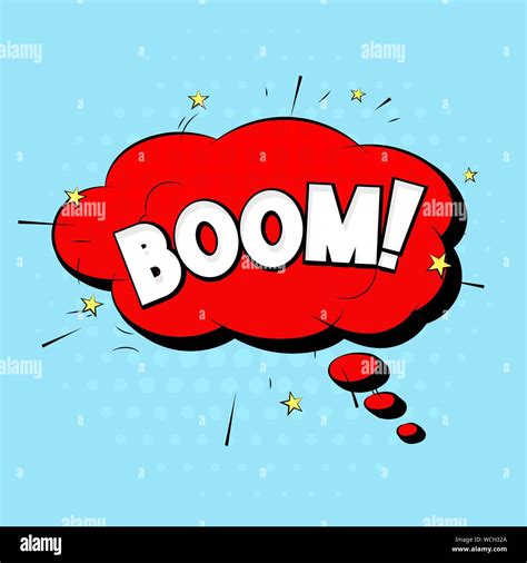 Boom text pop art Stock Vector Images - Alamy