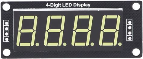 4 Módulos De Segmento Digital Tm1637 Pantalla Digital Led De 4 Dígitos